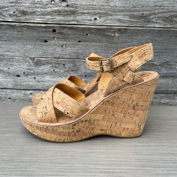 Kork-Ease | Shoes | Kork Ease Womens Ava Cork Platform Wedge Sandal ...